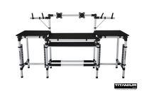 Titanium Racks Modulares em Alumínio - LINHA ÁUDIO E VÍDEO